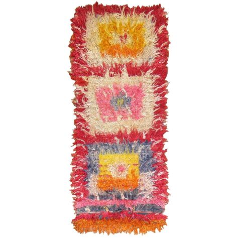 Wild Turkish Flotaki Turkish Tulu Shag Rug In Bright Saturated Colors