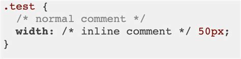 Css Inline Comments Are Not Highlighted Correctly Regression Between 1050 And 1060