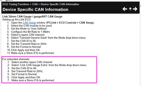 CANgauge Parameter Troubleshooting G X Forums Link Engine Management