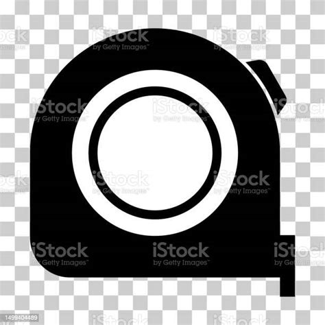 측정 테이프 아이콘 측정 도구 컨셉 디자인 기호 계측기 플랫 벡터 일러스트 레이 션 개념에 대한 스톡 벡터 아트 및 기타 이미지