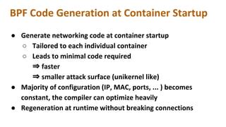 Cilium BPF XDP For Containers PDF Computer Networking Computing