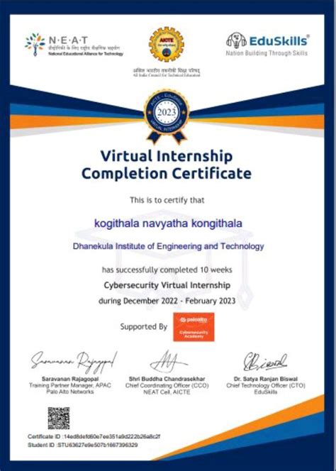 navyatha kongithala on linkedin aicteinternship aicteneat aicte eduskillsfoundation…