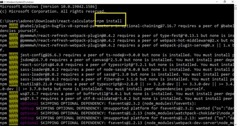 Calculator App Using React Js With Source Code
