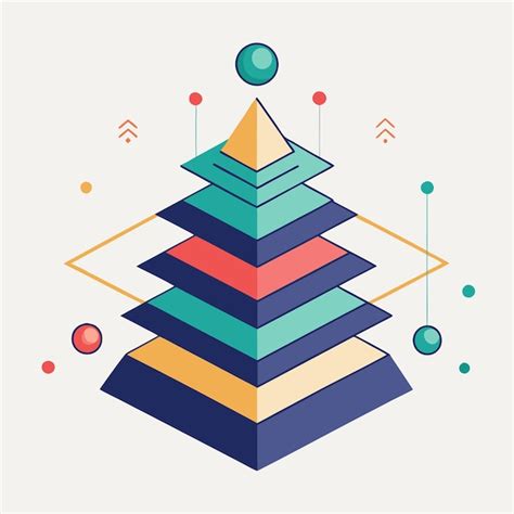 Numeric Pyramid Illustration Vectors And Illustrations For Free Download Freepik