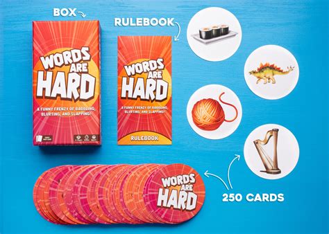 Words Are Hard Game A Hilarious Mind Scrambling Word Game