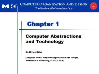 Chapter Computer Abstractions And Tech Ppt