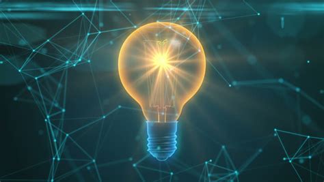 Light Bulb Idea Concept Connected Stock Footage Video Royalty Free Shutterstock