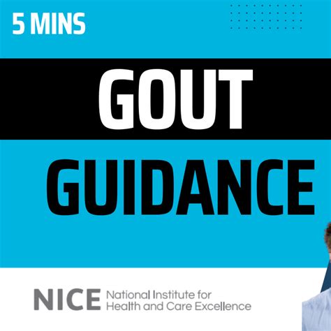 Gout Nice Guidance Rheumatology Physio