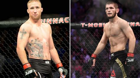 Justin Gaethje Vs Khabib Nurmagomedov Set For October 24