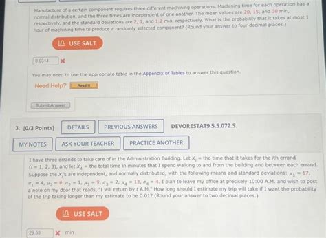 solved manufacture of a certain component requires three