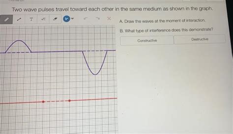 solved two wave pulses travel toward each other in the same