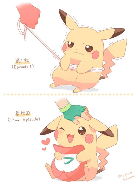 Pikachu And Ash Ketchum Pokemon Drawn By Mugita Konomi Danbooru