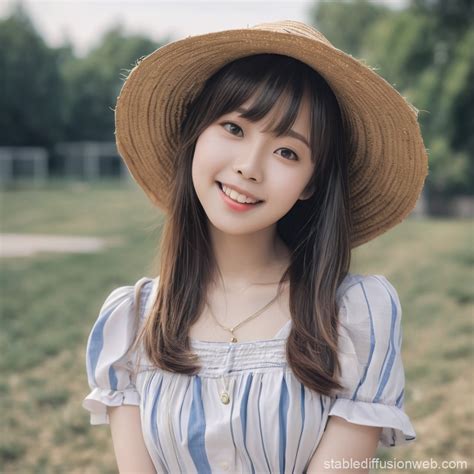 School Path In Anime Park Stable Diffusion Online