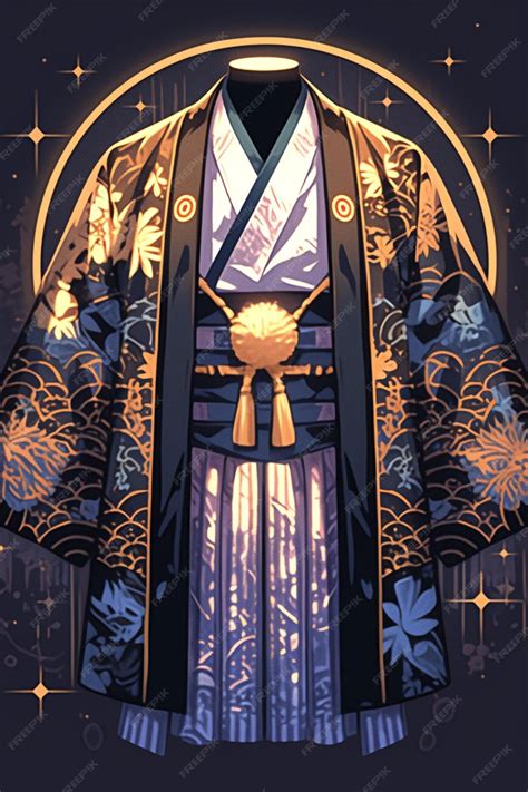 Premium Vector Japanese Robe Patterns With Intricate Details