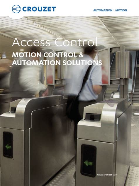 Crouzet Motion Automation Switches Access Control Catalog Pdf