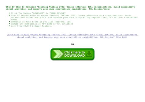 Ppt Read Online Learning Tableau 2022 Create Effective Data Visualizations Build Interactive