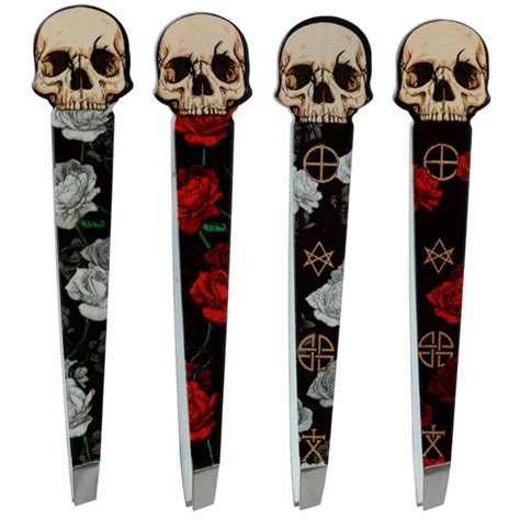 Puckator Skulls And Roses Shaped Tweezers Online Marketplace Everymarket
