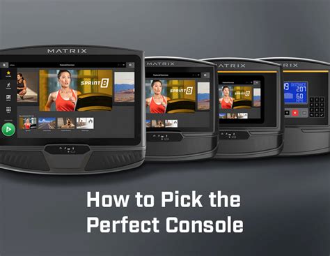 How To Pick The Perfect Console Matrix Fitness