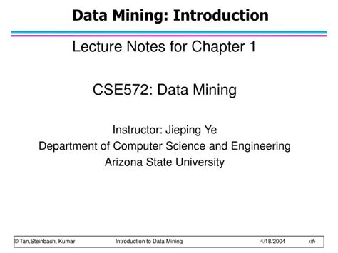 PPT Data Mining Introduction PowerPoint Presentation Free Download ID 802010