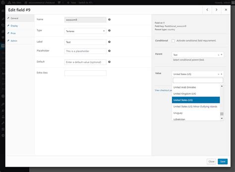Checkout Field Manager Checkout Manager For Woocommerce Wordpress Plugin