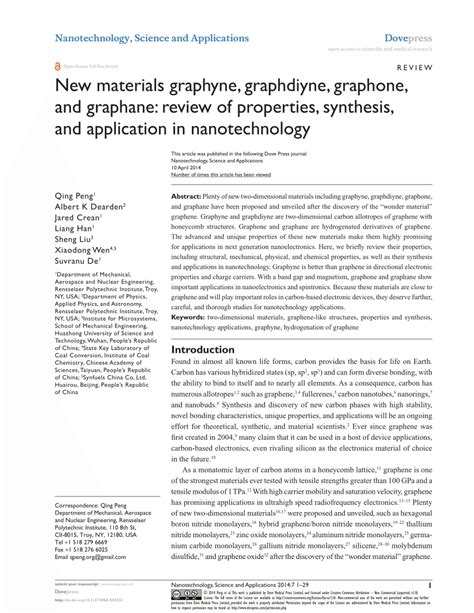 Pdf New Materials Graphyne Graphdiyne Graphone And Graphane