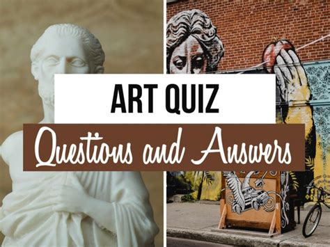 Art Quiz Questions And Answers Quiz Trivia Games