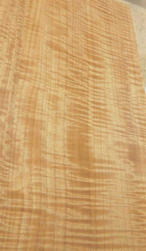 Anigrefigured Fiddleback Wood Veneer 12 X 15 Raw Etsy