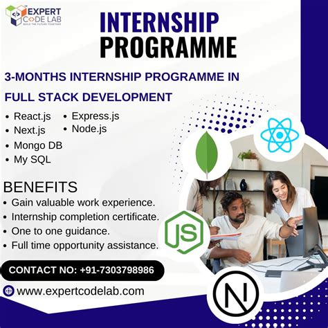 Expert Code Lab On Linkedin Fullstackdevelopment Internshipopportunity Techcareers Careerboost…