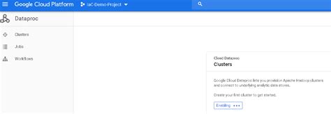 infrastructure as code introduction to continuous spark cluster deployment with cloud build and
