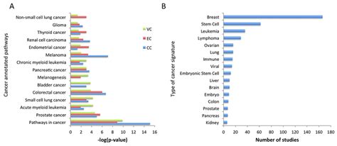 Cancer Related Pathways And Signatures Enriched In Gynecological