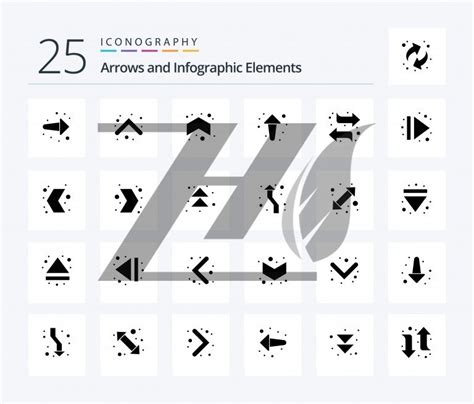 دانلود مجموعه ۲۵تایی وکتور آیکون فلش جهت دار دانلود رایگان فایل لایه