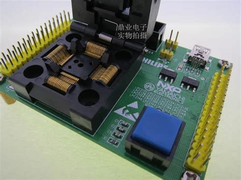 Original NXP IC Test Seat LPC2136 LPC2138 LPC2129 Burning Programm LQFP64 Socket Adapte