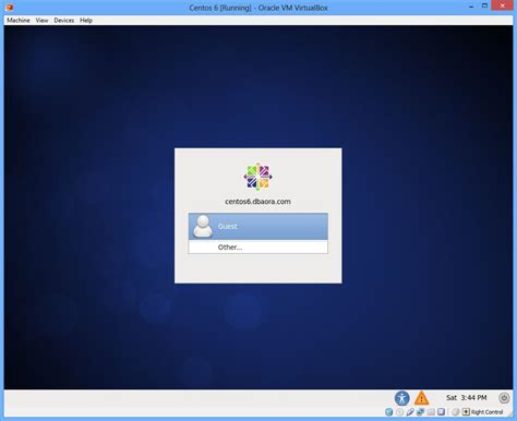 Install Centos Linux 6 DBAORA