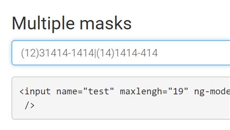Simple Input Mask Directive For Angularjs Angular Script