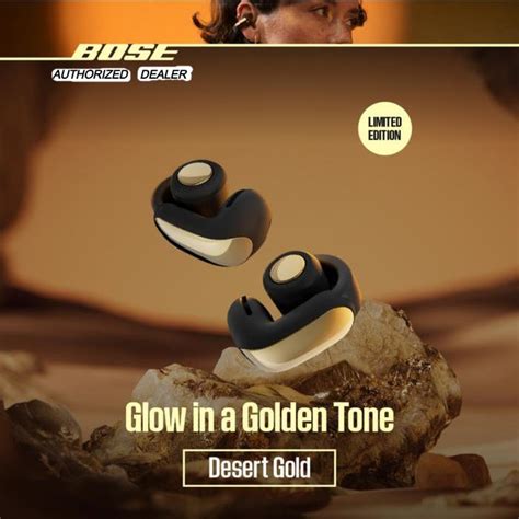Promo Bose Ultra Open Earbuds Open Ear Desert Gold Cicil 0 3x