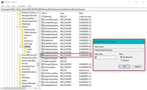 How To Activate Or Deactivate Fast User Switching On Windows 10