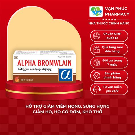 Oral Cough Reducer Sore Throat Swelling Throat Cough Due To Bronchitis Alpha Bromwlain