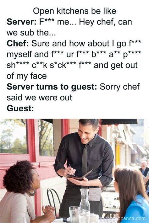 Funny Server Memes 100 Waitress Memes Ideas Server Life Work Humor