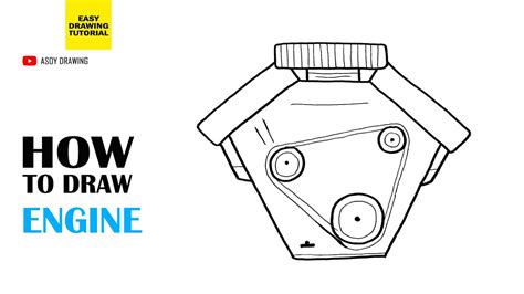 Car Engine Easy Drawing At Georgia Lucas Blog