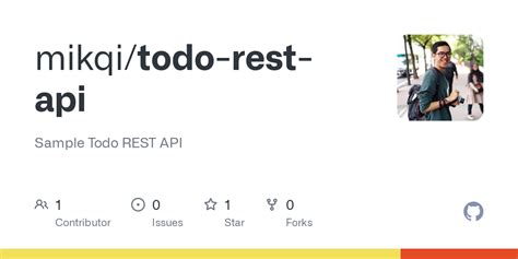 Github Mikqitodo Rest Api Sample Todo Rest Api