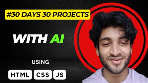 Html Css Javascript Project Using Ai 30days30projects Challenge