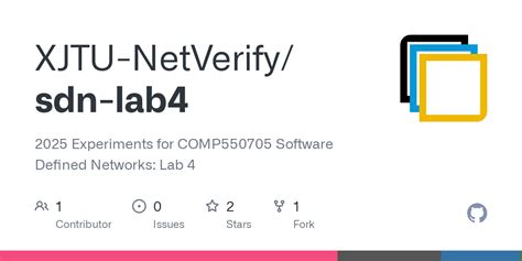 sdn lab4 readme md at main · xjtu netverify sdn lab4 · github