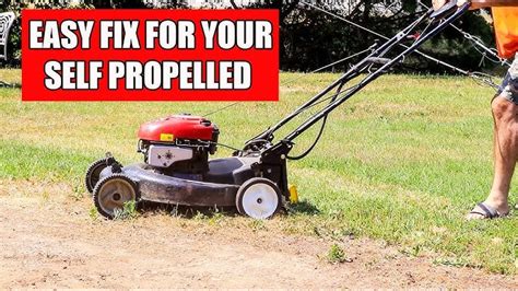 How to Fix the Self Propel on a Lawn Mower: Step-by-Step Guide