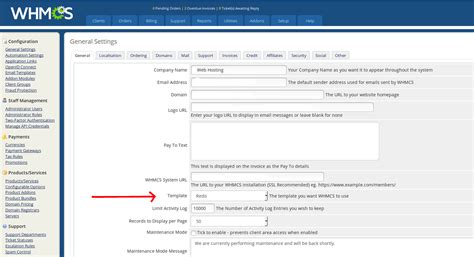 WHMCS Template Installation Service HostOnNet Com