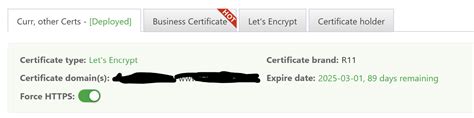 Ssl Dont Work After The Ssl Certificate Expired I Cant Update It