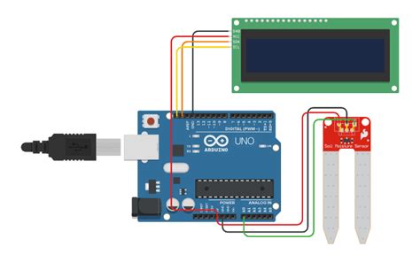 Circuit Design Mini Project Iot Tinkercad