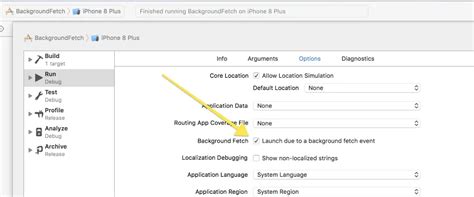 how to debug background fetch events on ios livefront digital product