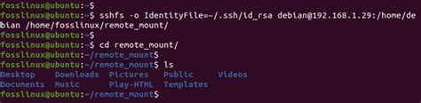 How To Use Sshfs To Share Files Between Computers