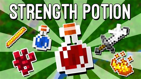 How To Make A Strength Potion In Minecraft Minecraft Strength Potion