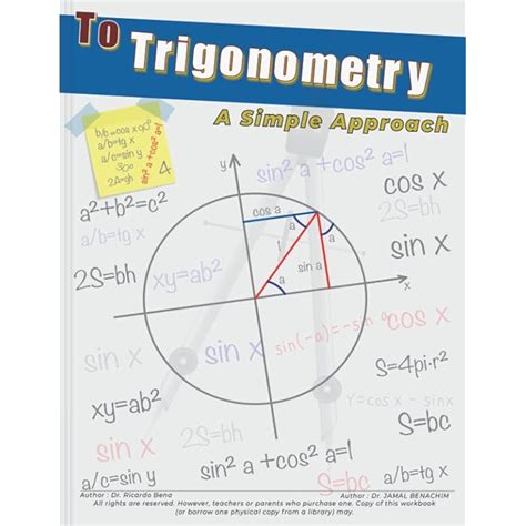 Buy A Simple Approach To Trigonometry Proving Trigonometric Identities Master Basic Trig